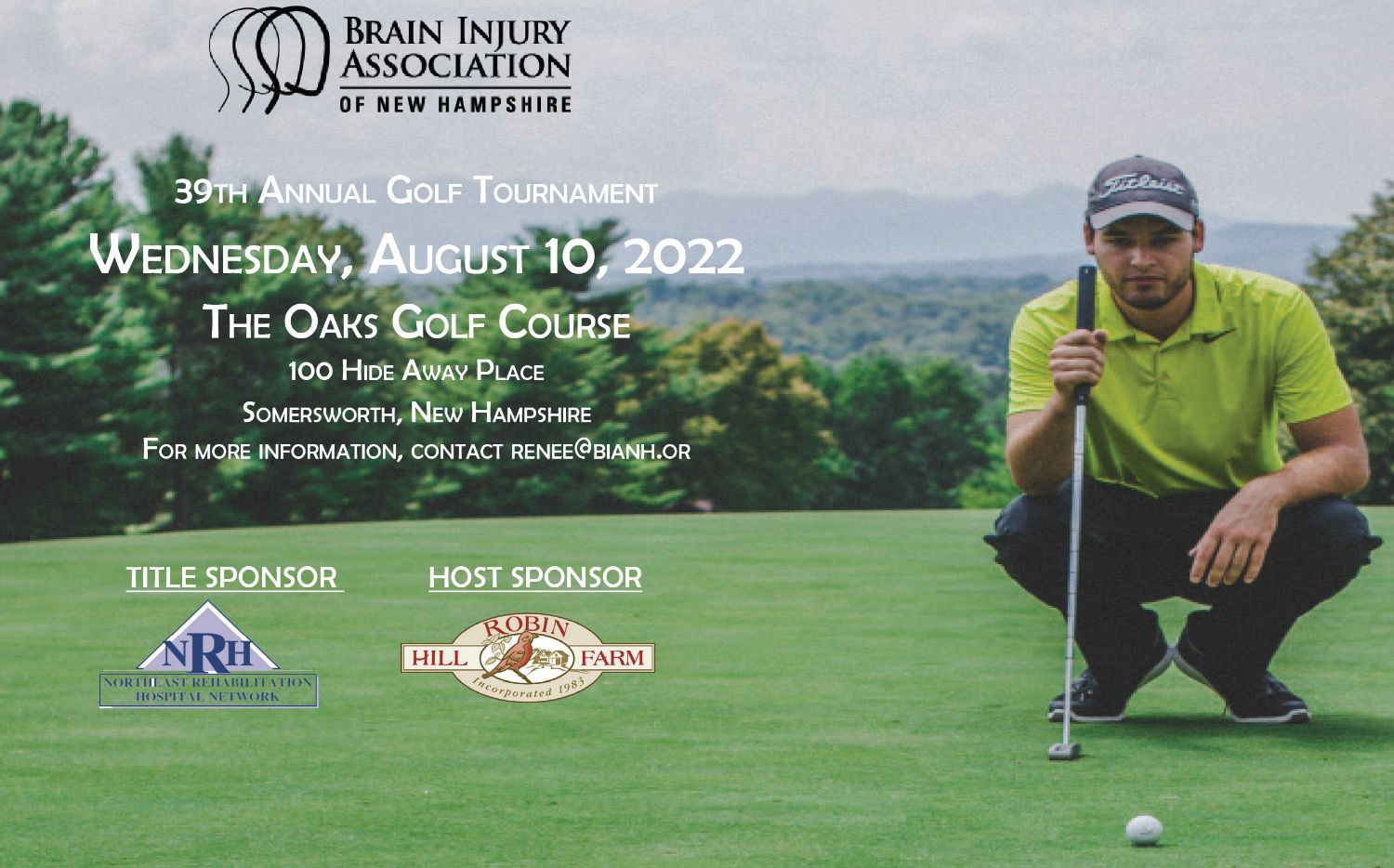 39th Annual Golf Tournament